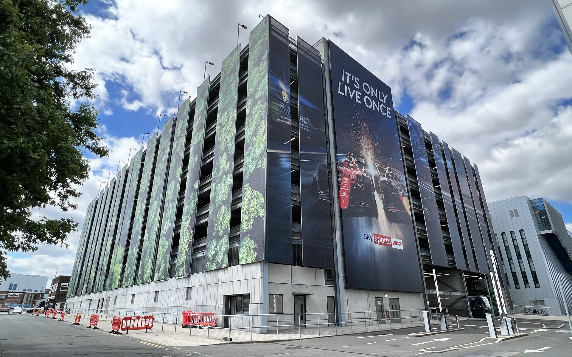 Sky Car Park Wraps - Bigfoot Creative